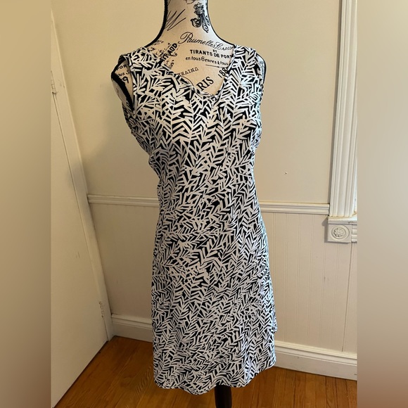 Jessica | Dresses | Jessica Slip Dress In Black And White | Poshmark
